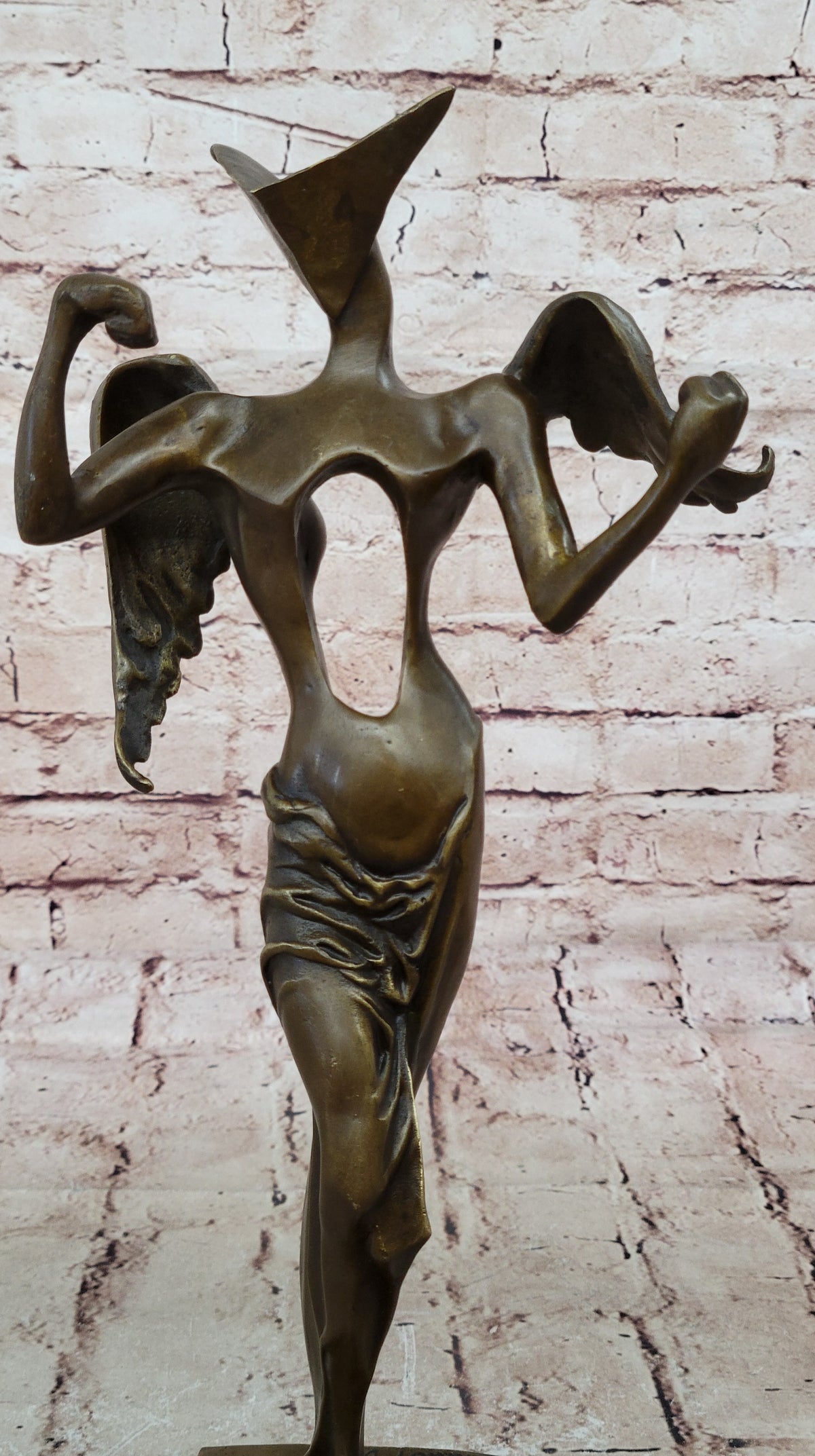 Salvador Dali | Surrealist angel, 1983 - bronze sculpture Hot Cast Fig
