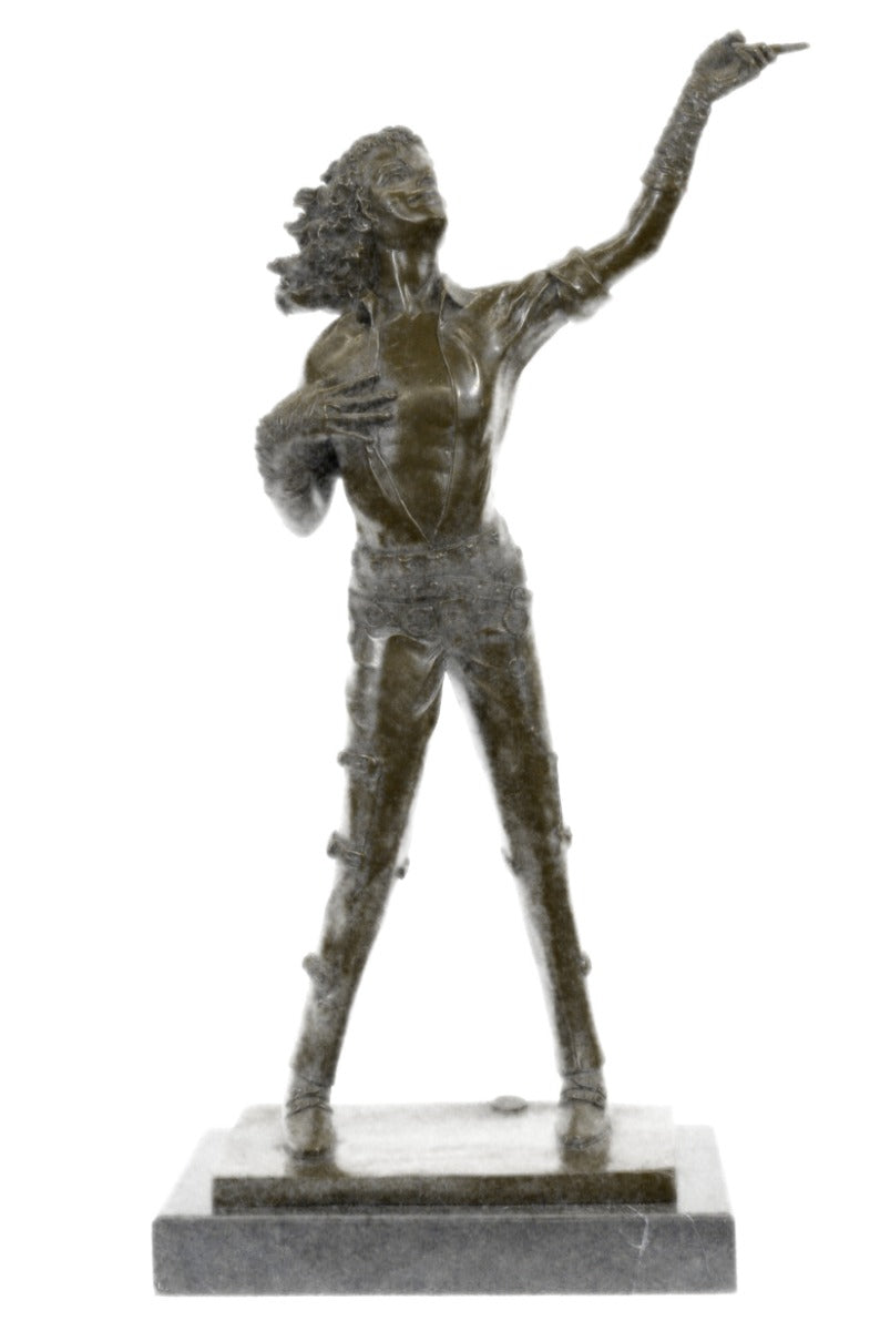 Michael Jackson Popular Bronze Statue Bronze Sculpture Pop Culture Hom