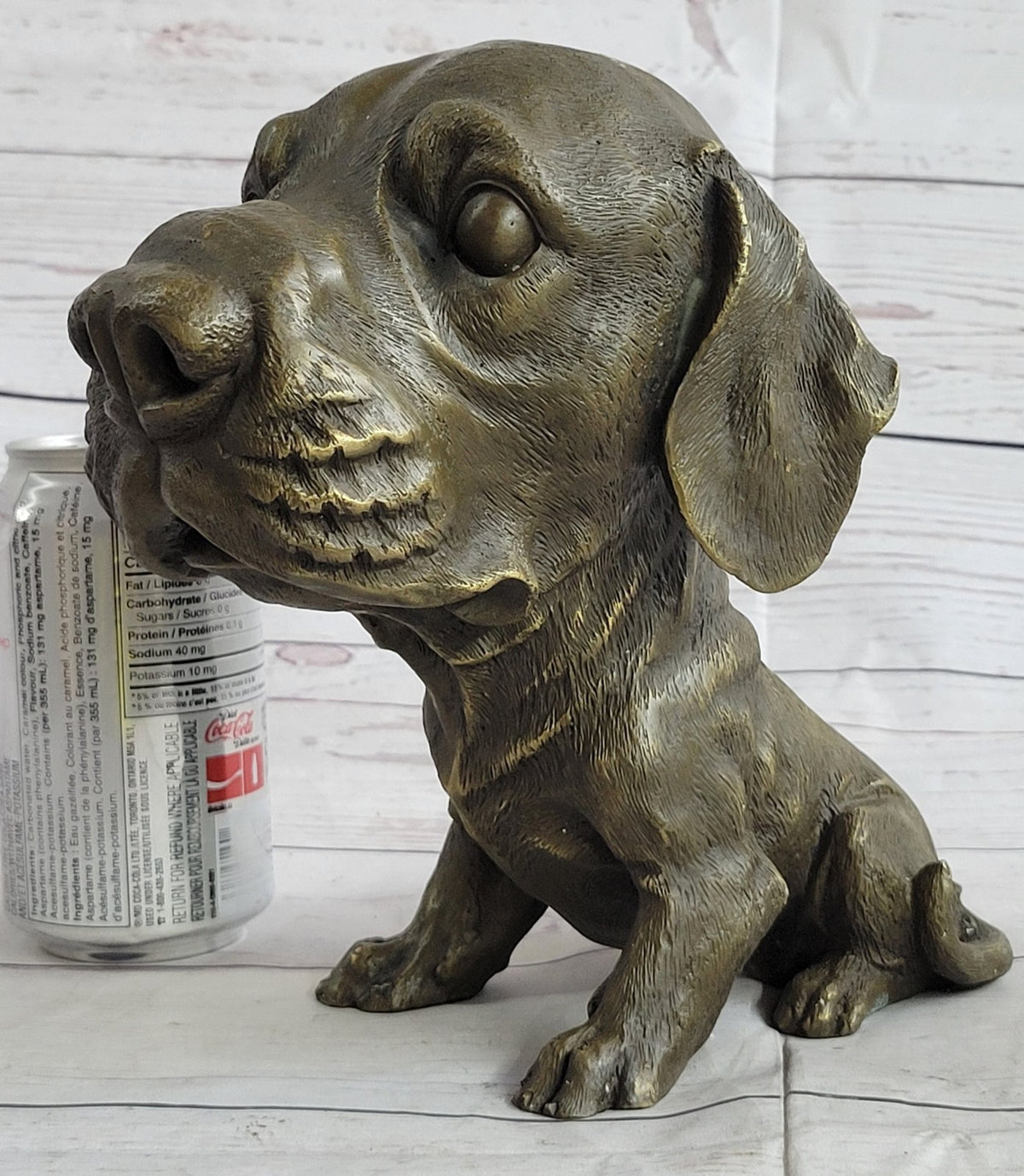 Labrador Dog Bookend Bronze Home Statue Sculpture Breeder Kennel Figur